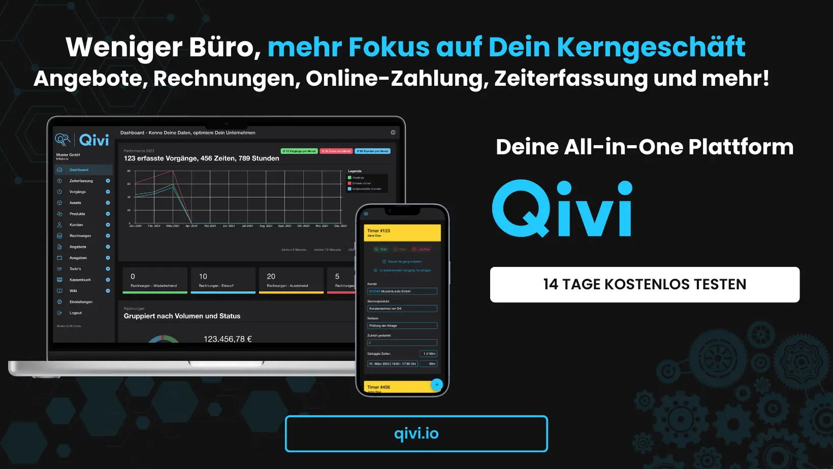 Qivi | Die All-in-One App für Dein erfolgreiches Geschäft